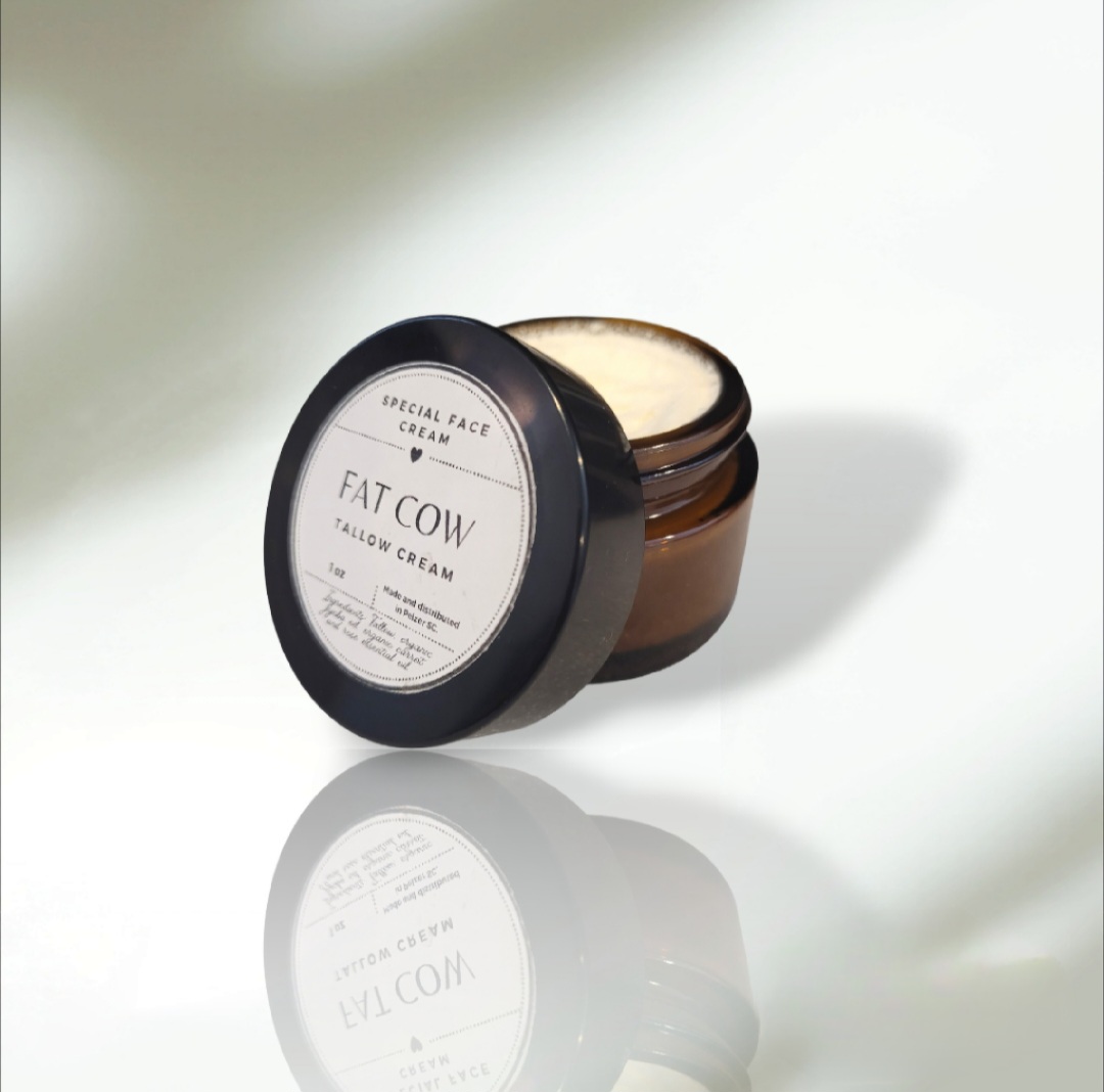 Whipped Tallow Facial Cream – Fat Cow Creams